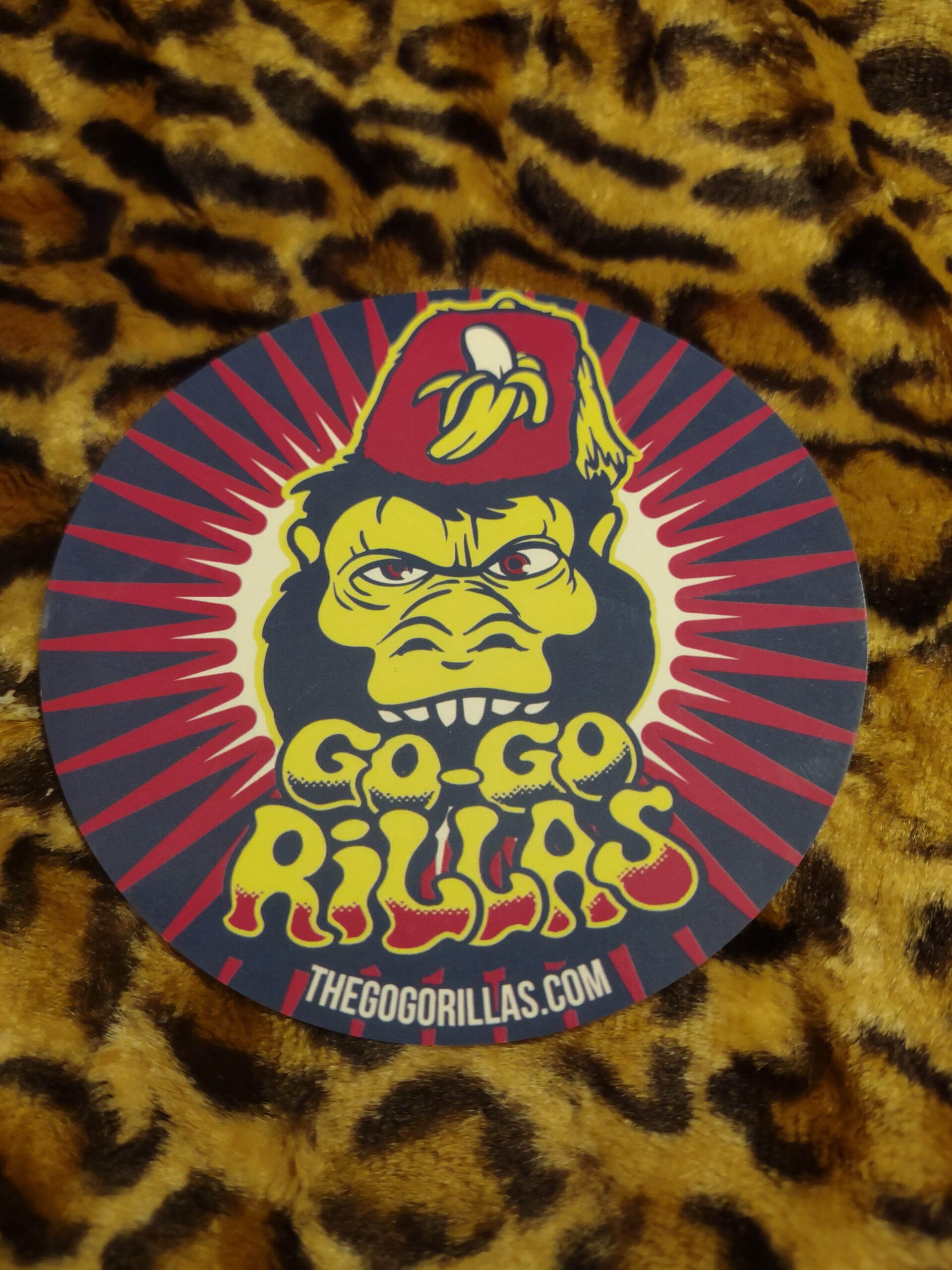 GGR - OG 3.5" Round Sticker - The GO-GO Rillas